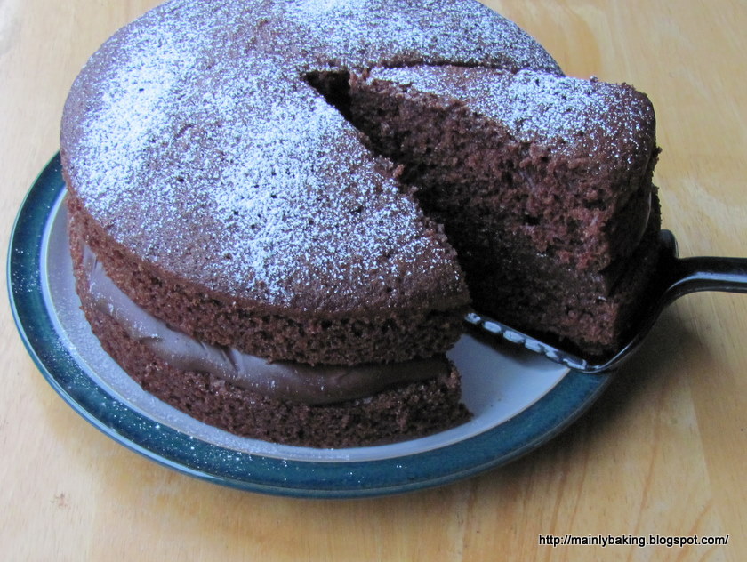 Mainly Baking: Chocolate Sponge