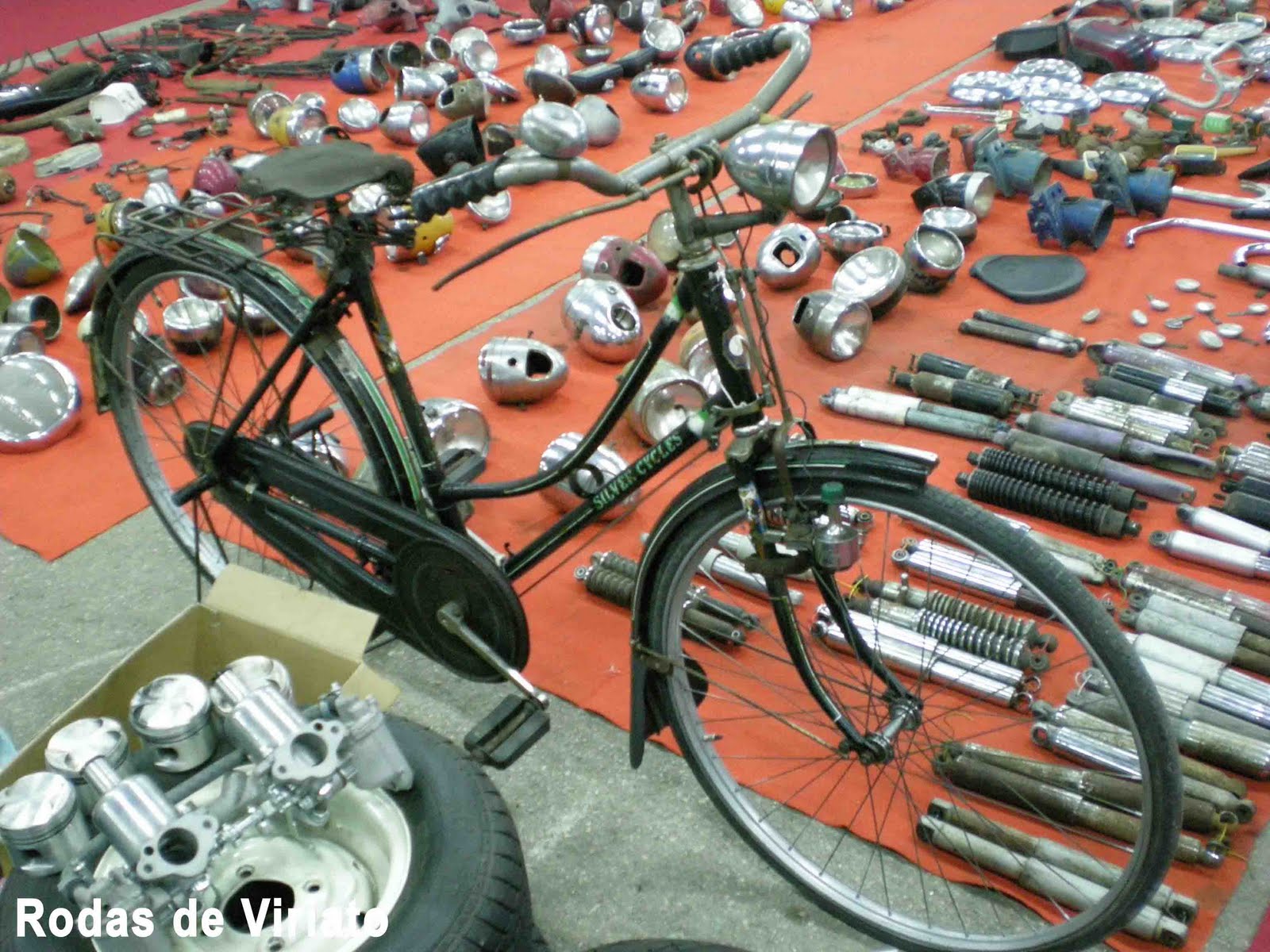 Bicicleta pasteleira Silver Cycles + Miss + Sangal - VII Automobilia ...