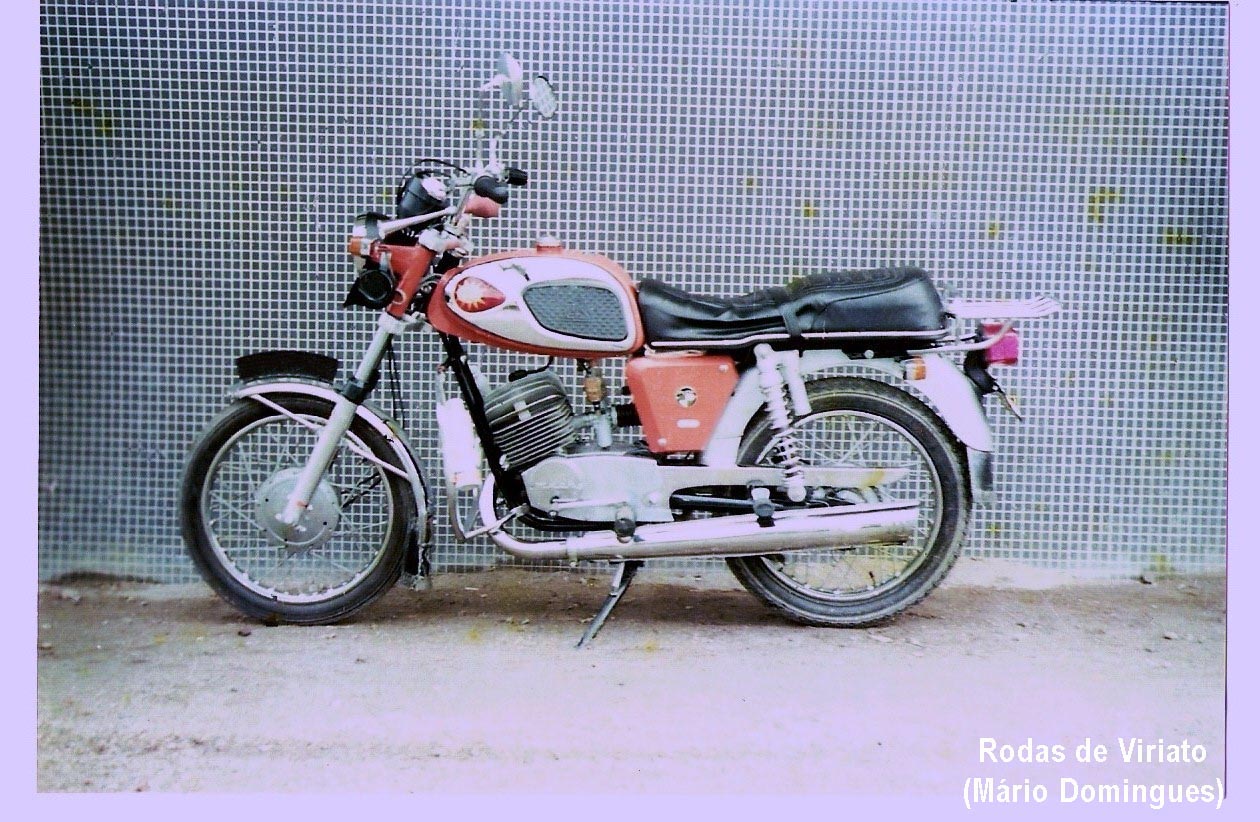 Moto EFS M125 motor Puch - 1978