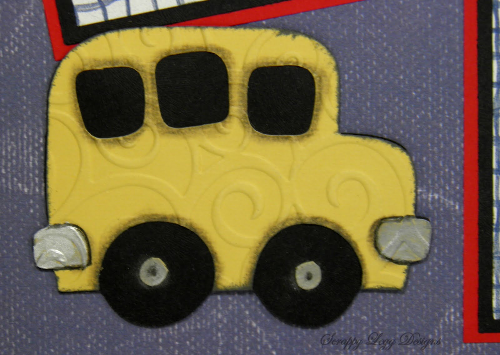 ScrappyLeggDesigns: Alphabet School Bus