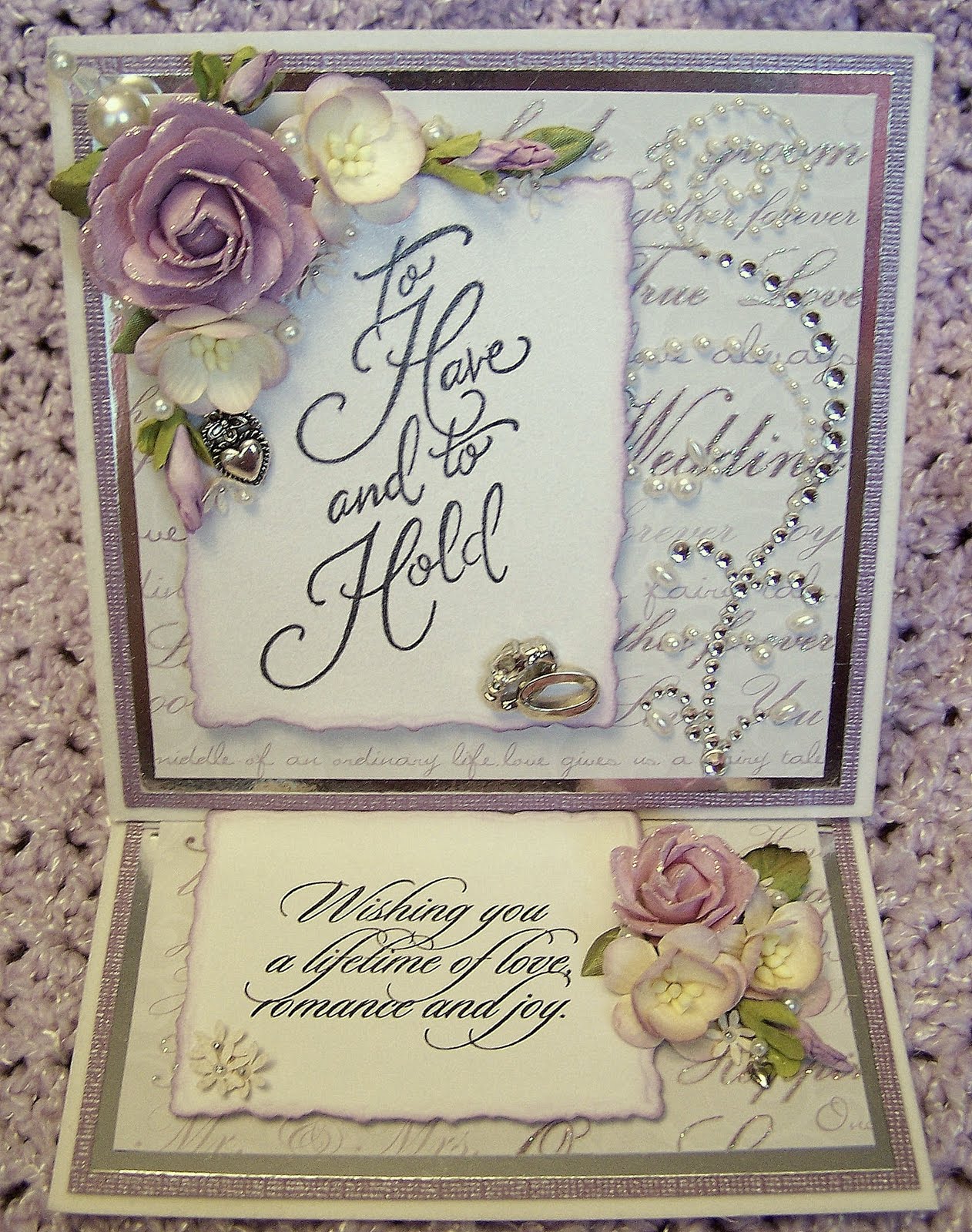 ScrappyLeggDesigns: Handmade Wedding Card