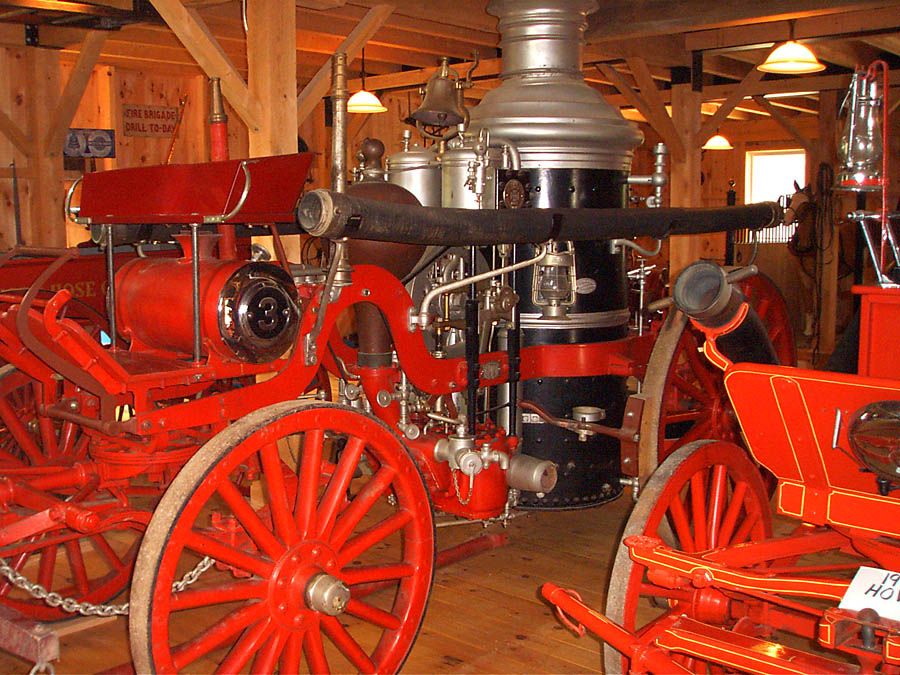 casey/artandcolour: Antique Fire Apparatus