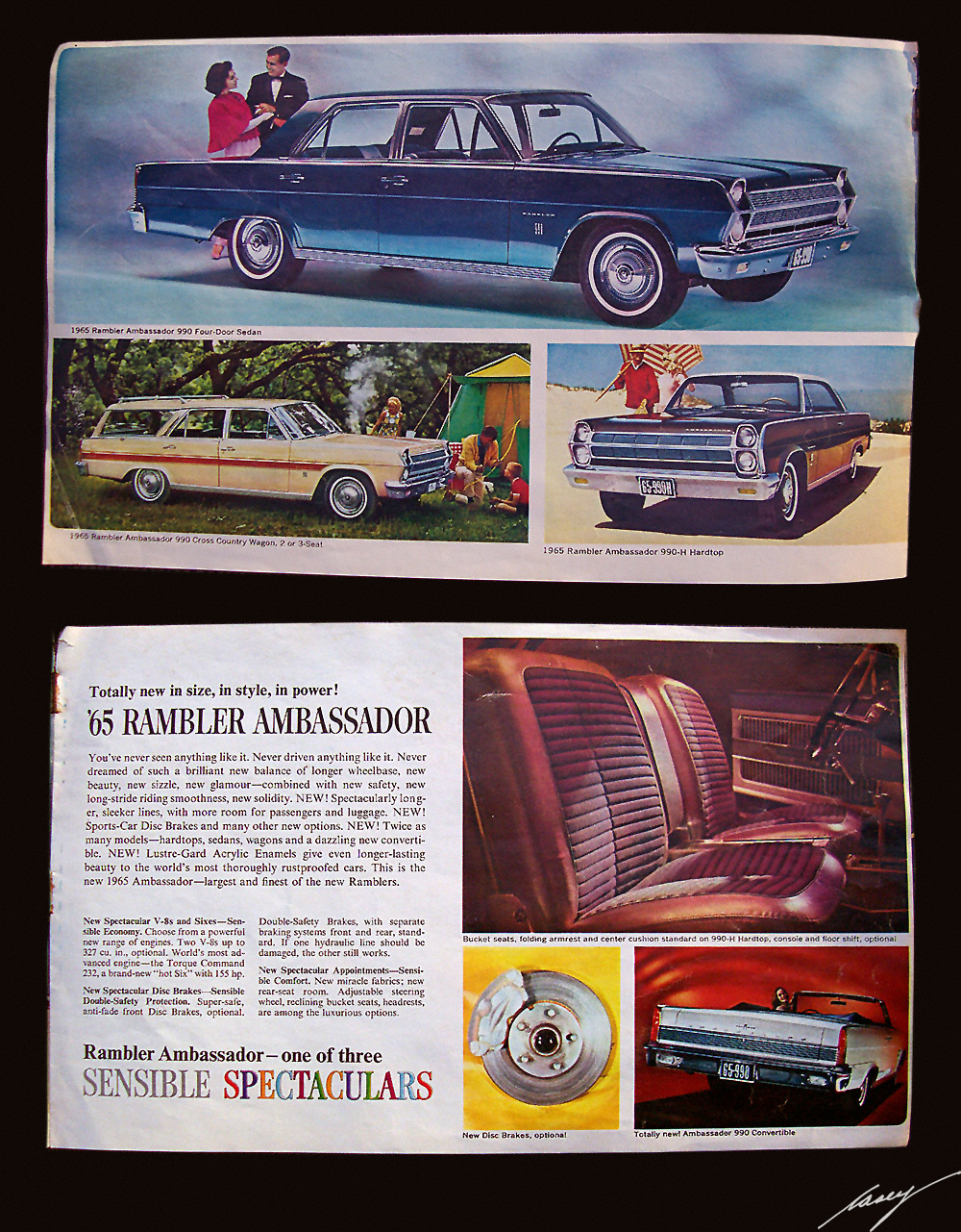 casey/artandcolour: The Sensible Spectaculars: '65 Rambler Lineup