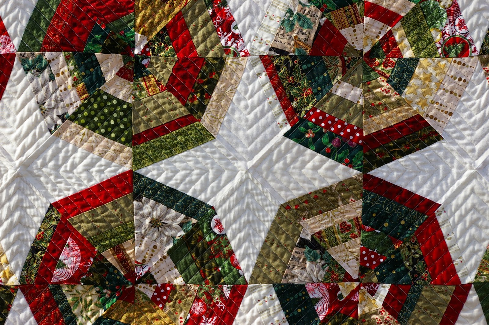 Christmas String Quilt | During Quiet Time