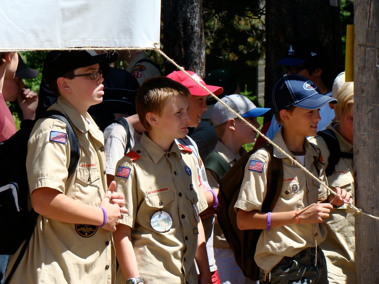 THE SHAUM FAMILY: Treasure Mountain Scout Camp 2010