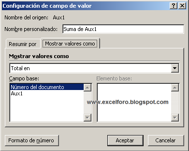 1/1/11 - 1/2/11 | EXCEL FORO: Un blog de Excel