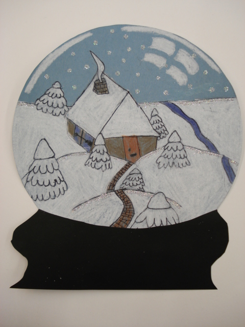 a faithful attempt: Sparkling Snow Globes
