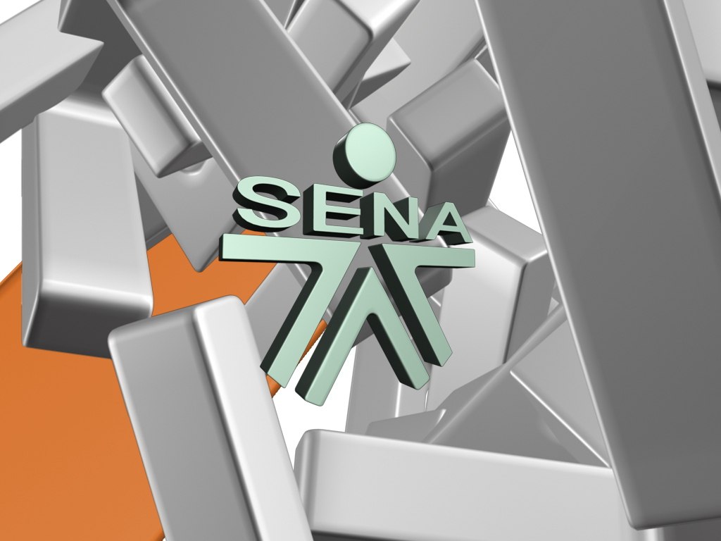 MTTO Y ENSAMBLE DE REDES Y COMPUTADORES: LOGOTIPO DEL SENA