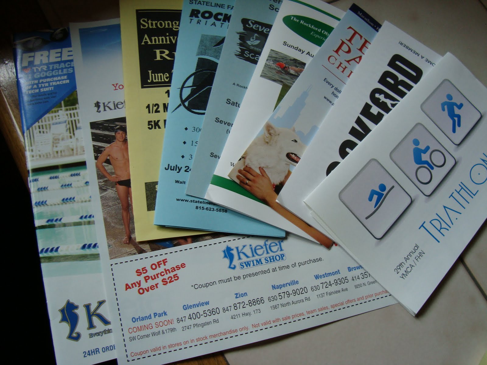 Paper Cut Screams: My Race Packet