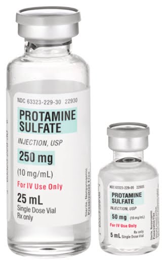魚精蛋白 (Protamine) 用於逆轉肝素過量 (Proatmine in the Management of Heparin ...