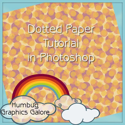 Humbug Graphics Galore: Dotted Paper in Photoshop