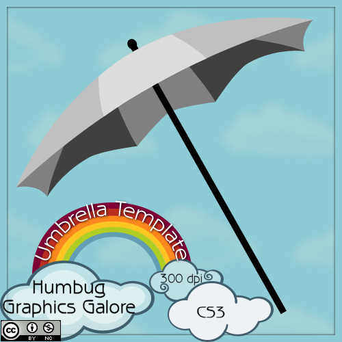 Humbug Graphics Galore: Umbrella Template