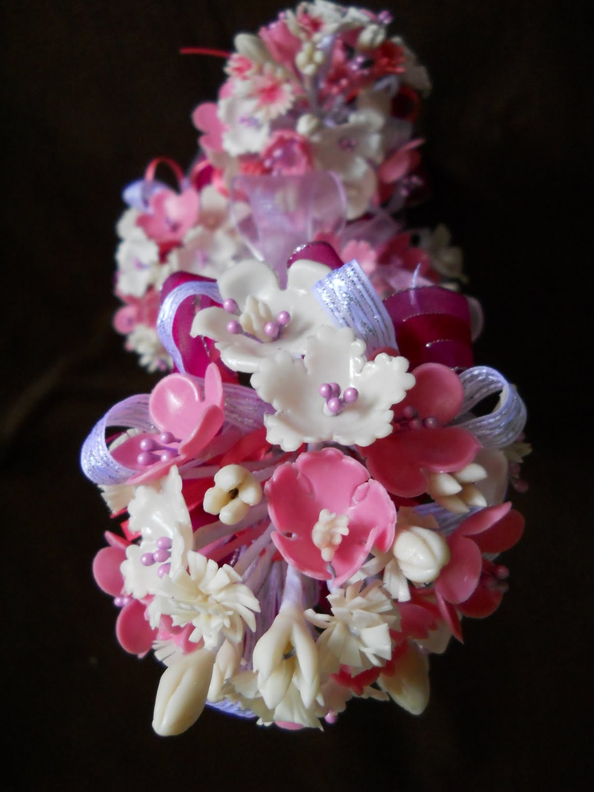 beaucraft-ku: bunga pahar dari clay