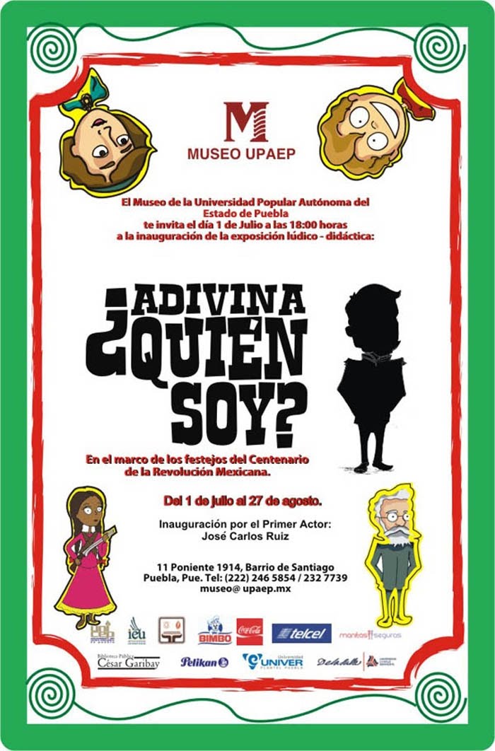 ACHTLI Revista de difusión cultural: Expo: Adivina ¿Quién soy?