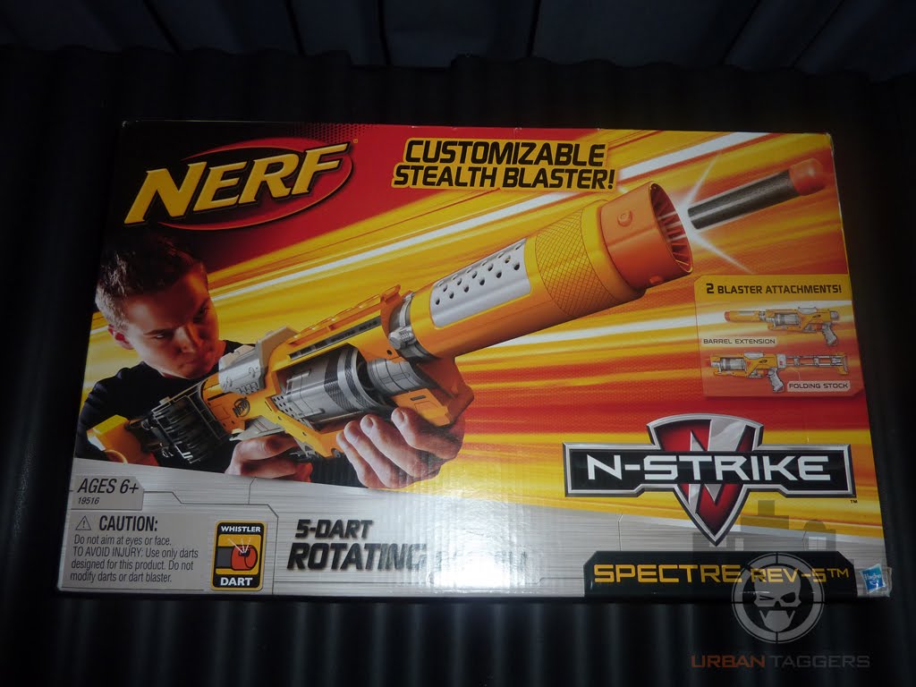 Urban Taggers.: Review: Nerf N-Strike Spectre REV-5