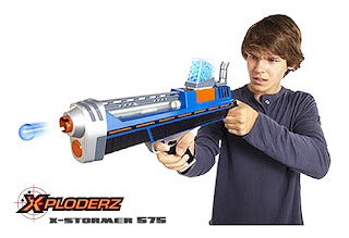 Urban Taggers.: X-ploderz Blasters: shoots wet ballz.. really far