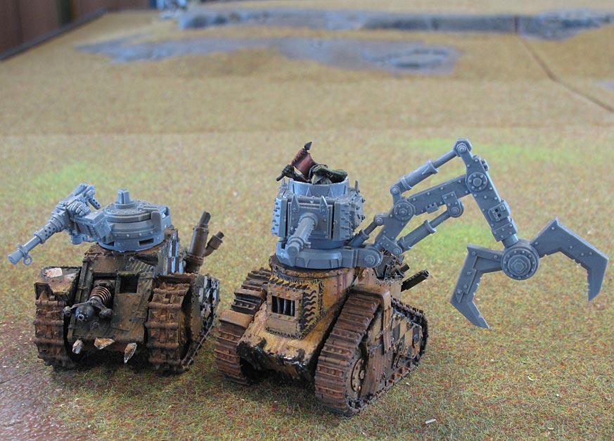 John's Toy Soldiers: Grot Tanks