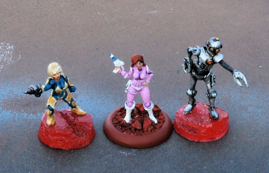 John's Toy Soldiers: Pulp Sci Fi - Heros and Heroines