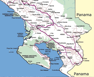 añosabatico: Costa Rica: Camino de Puerto Jimenez II, nos quedamos sin ...