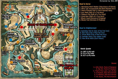 9Dragons Online: Guide Quest for each Maps - 9Dragons