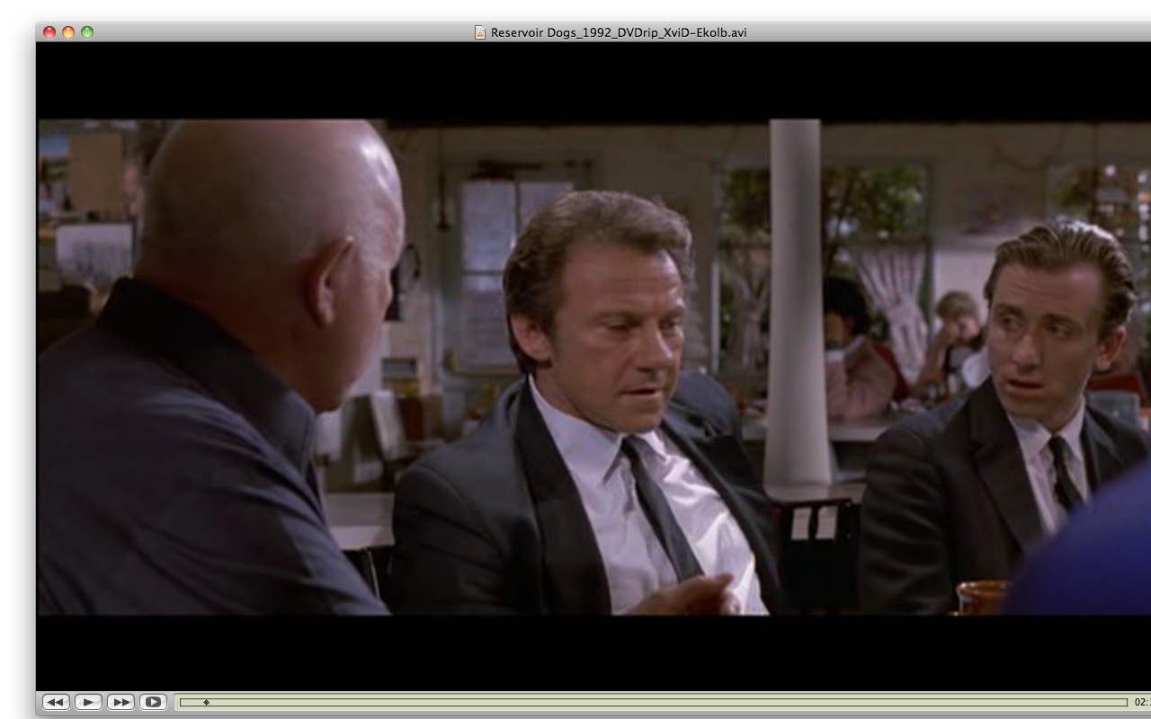 Design Context: Reservoir Dogs, Movie Screenshots