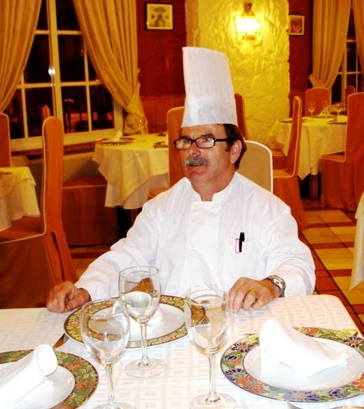 El cocinero Rafael Rubio, del Restaurante Don Gonzalo