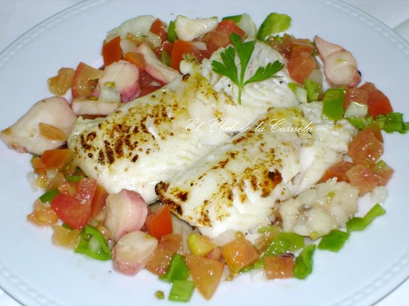 Lomos de merluza a la plancha