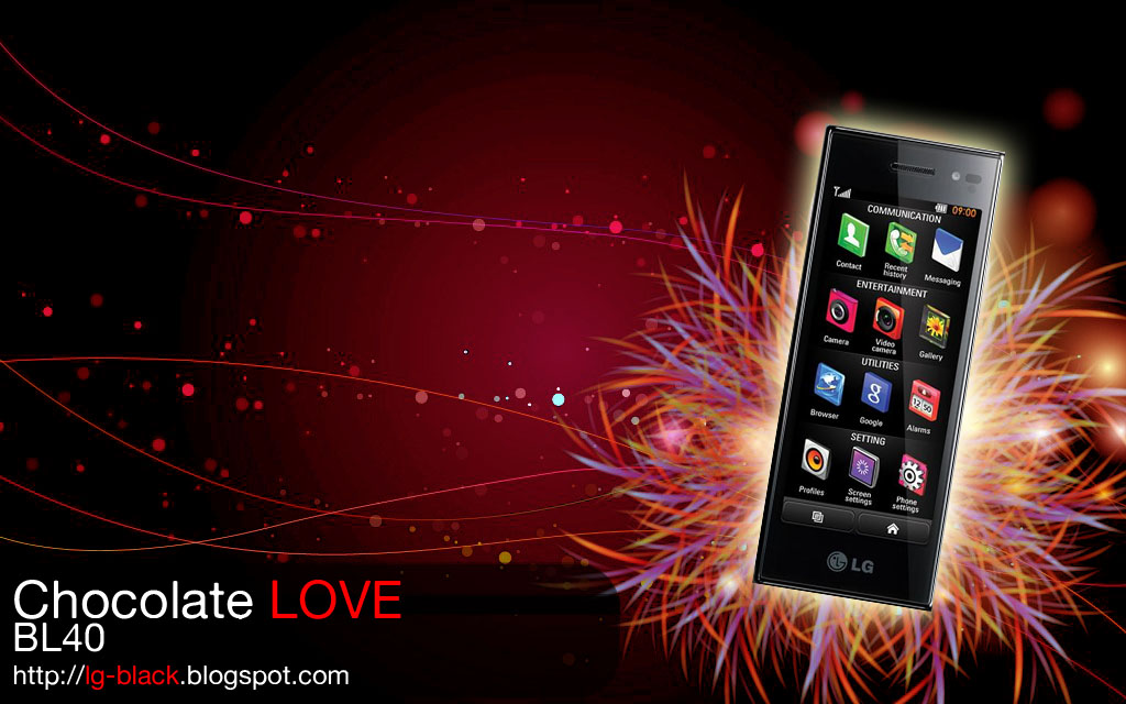 LG ,, BLACK LABEL SERIES: , ,,New product: LG chocolate love BL40