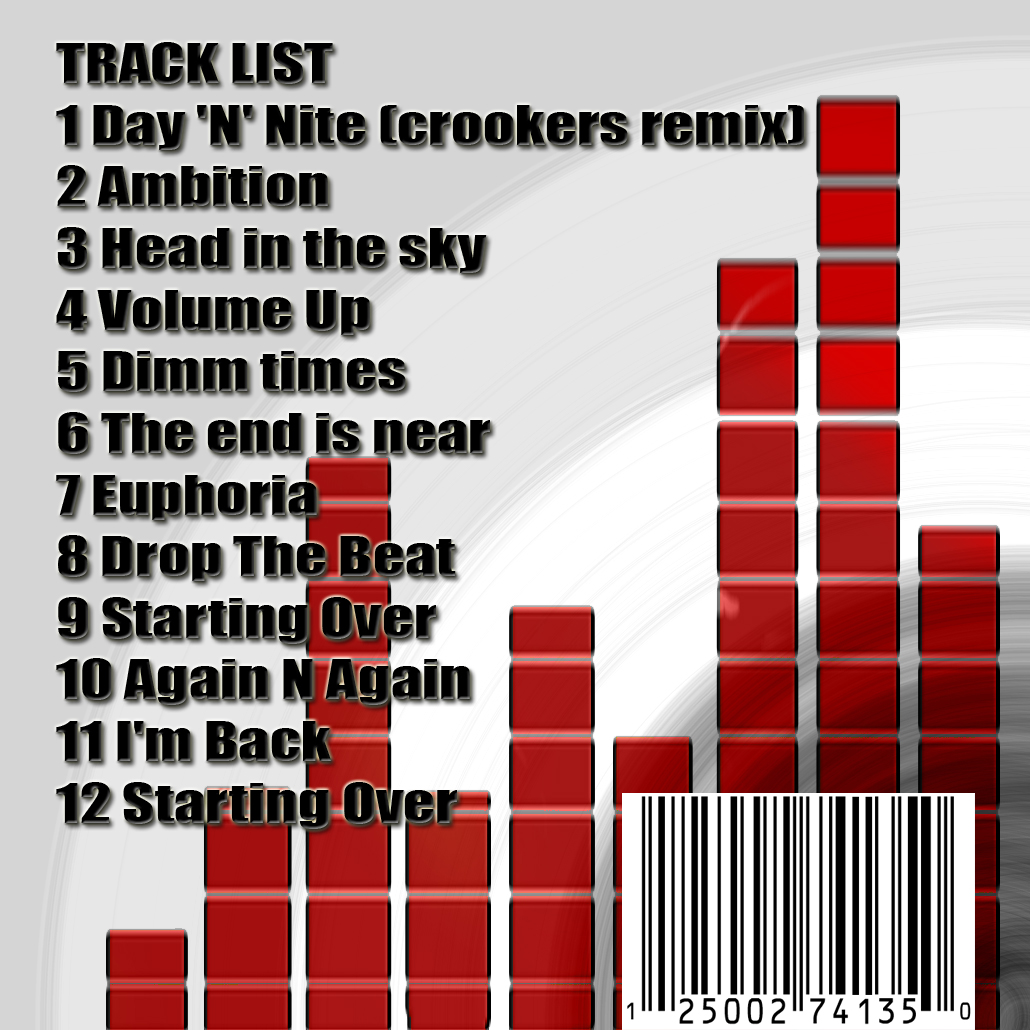 Black 'N' White: Draft and Final Digipack