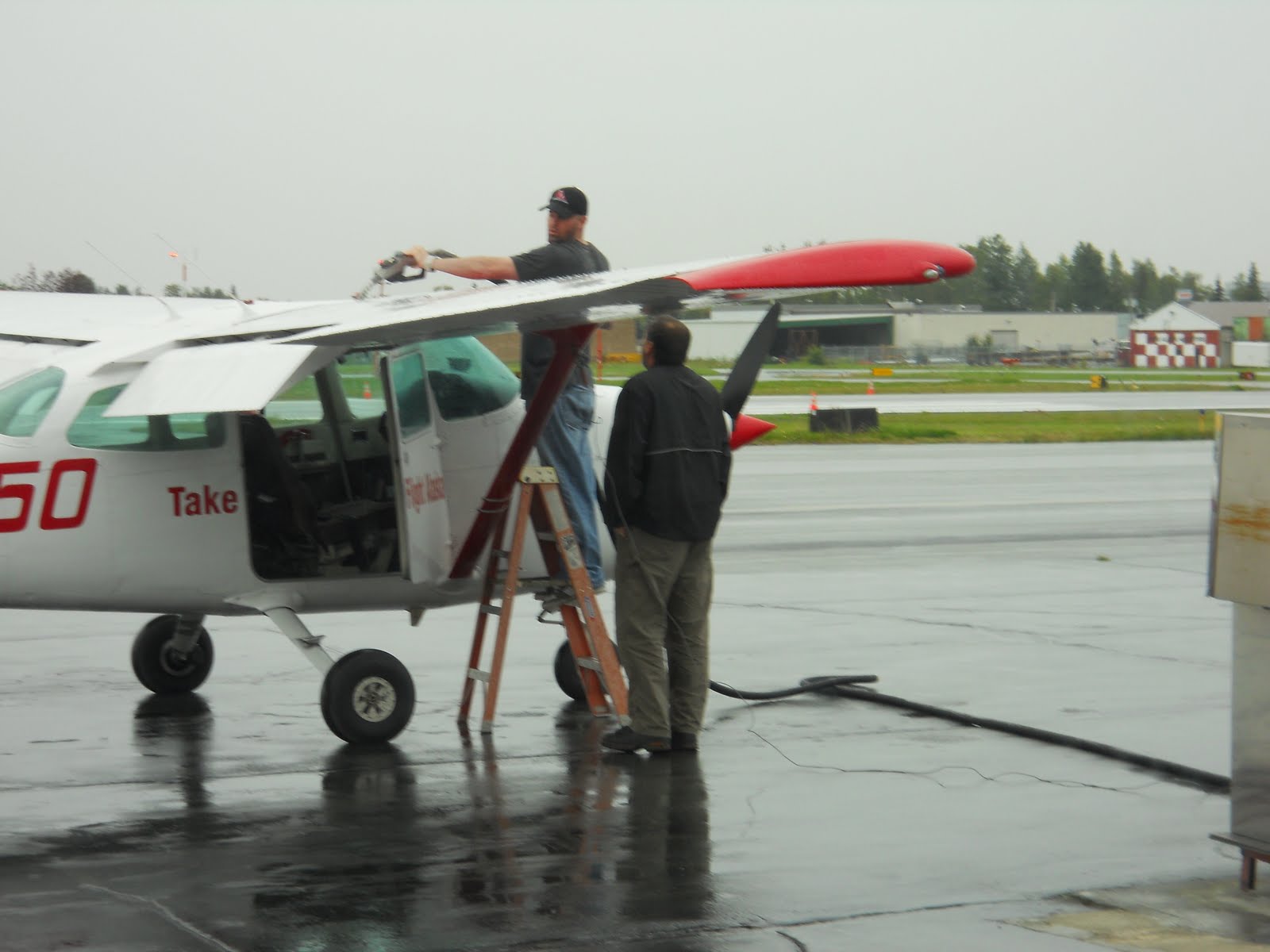 Yatchyshyns: Gene's first flying lesson