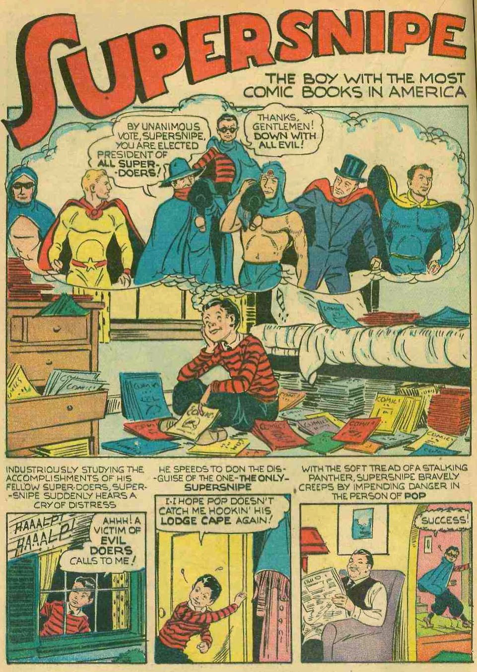 Four-Color Shadows: Supersnipe-Army and Navy-1942