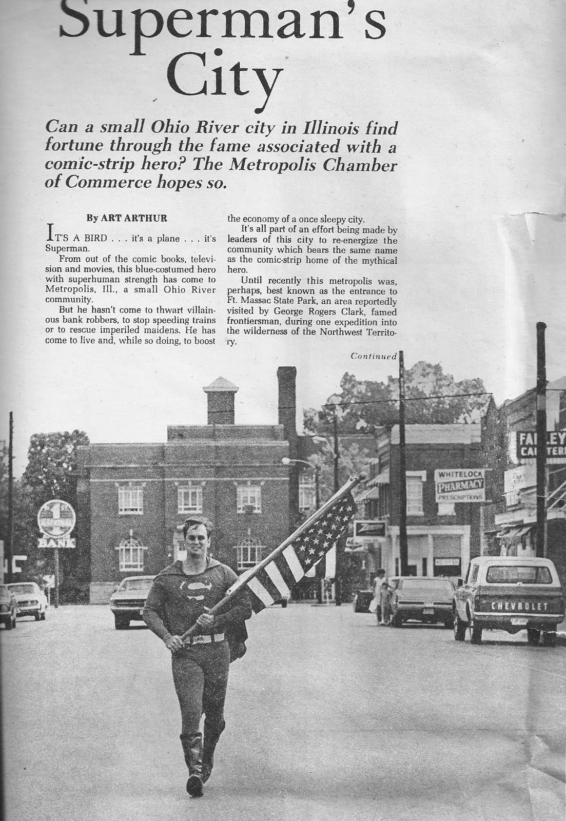 BOOKSTEVE'S LIBRARY: Superman's City--Metropolis, Illinois