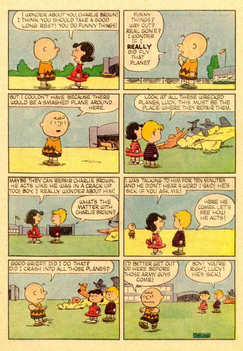 Four-Color Shadows: Peanuts-Dale Hale-1961