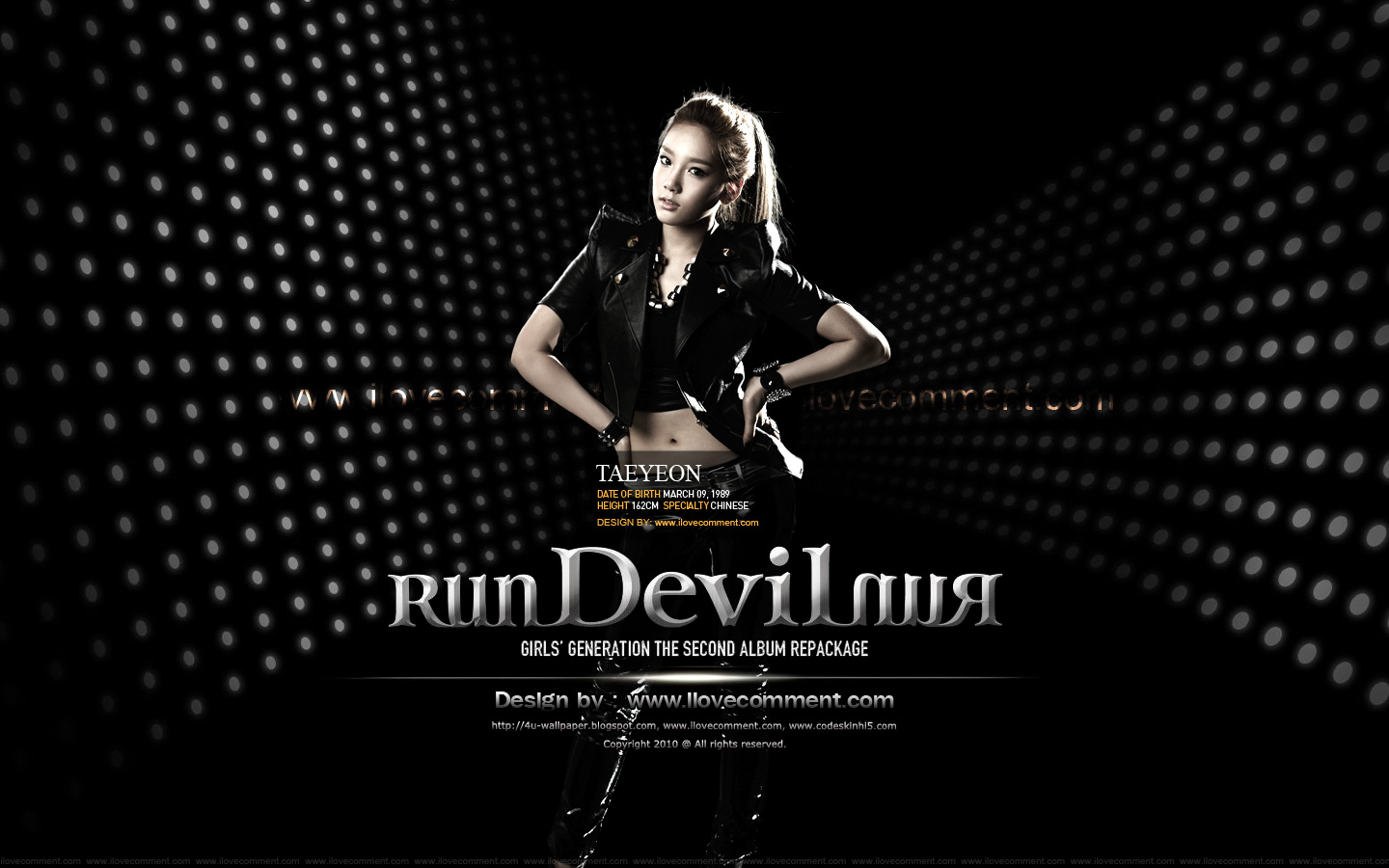 Wallpaper SNSD [So Nyuh Shi Dae] The Second Album Repackage : Run Devil ...