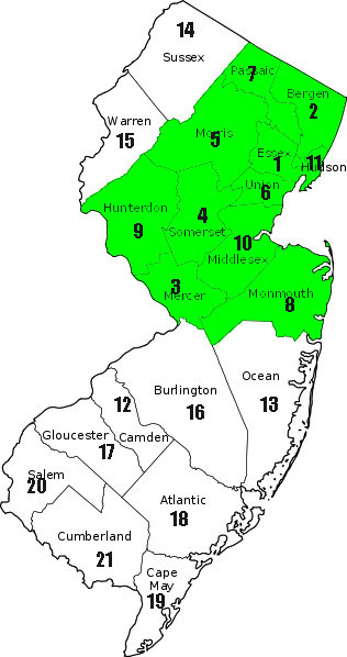 Where is the line between North & South Jersey?: New Jersey's Property ...