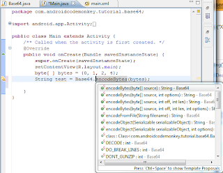 How to base64 encode decode Android | Android Code Monkey