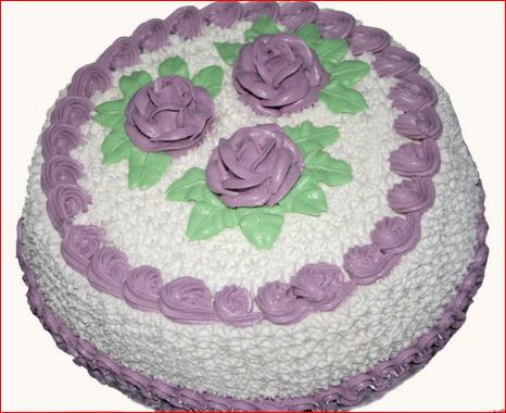 de-Ir Cakes: Cake dengan hiasan bunga-bunga