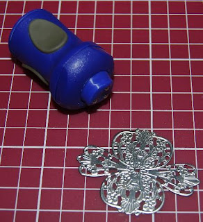 Naturally Me Creations: Silver Dry Embossed Card