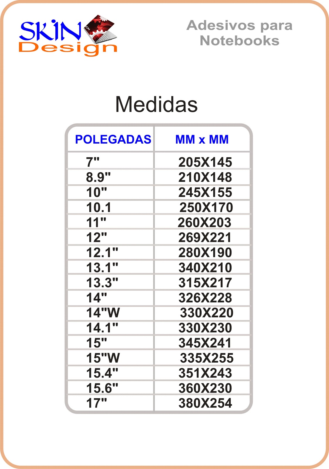 Como Saber O Tamanho Do Notebook - LIBRAIN