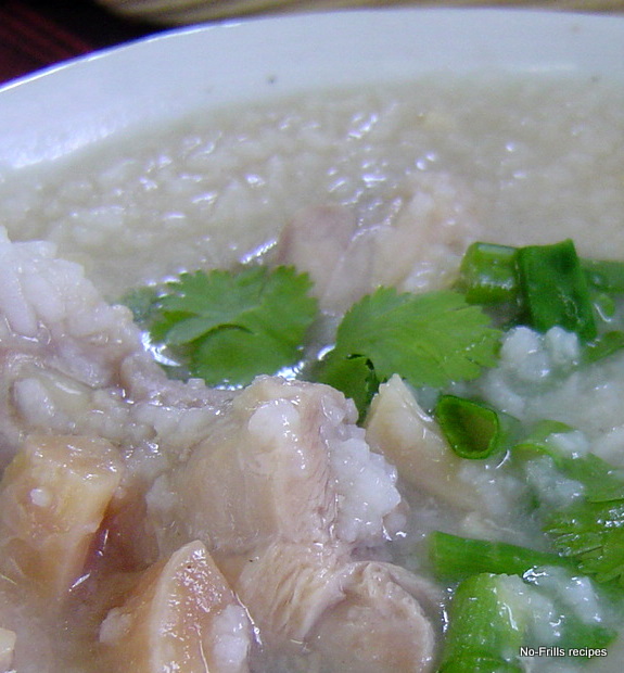 Chicken Porridge ~ Congee