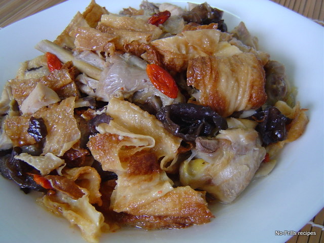 Braised chicken with preserved beancurd ~ Foo Yue Kai