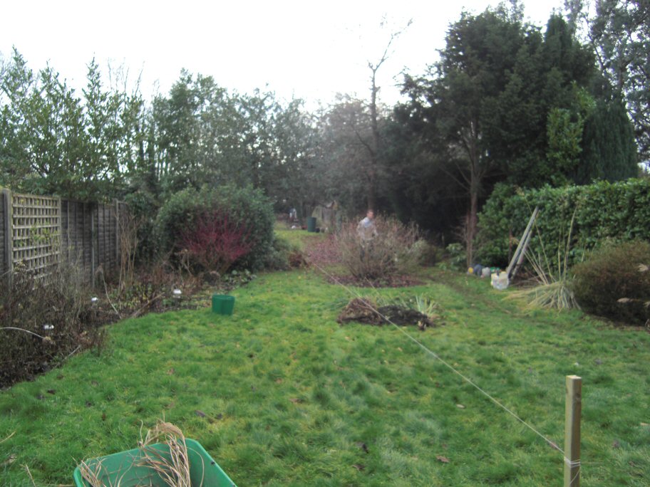 A Life Designing: Garden Design Ideas - Long, Narrow Garden, Woking, Surrey