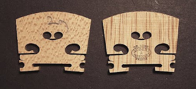 Russell Hopper Violin Maker: Ben's Beautiful Violin Bridges