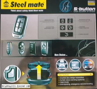 *WC AUTO ACCESS*: STEEL MATE TALKING ALARM { RM 1XX }
