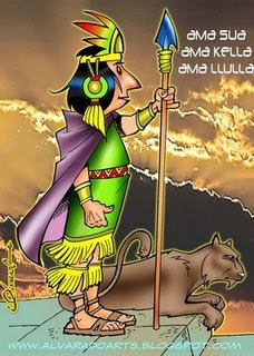 HISTORIA DE LOS INCAS - PROFESOR FREDDY GÓMEZ: DIBUJOS: EL IMPERIO INCAICO