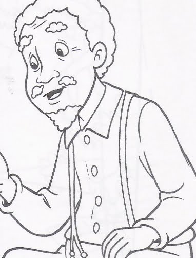 Desenhos para Colorir - Sítio do Picapau Amarelo: Tio Barnabé