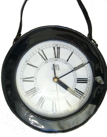 ForTheSakeofFashion: Vintage 80s MARILYN BROOKS CLOCK PURSE w SHOULDER ...