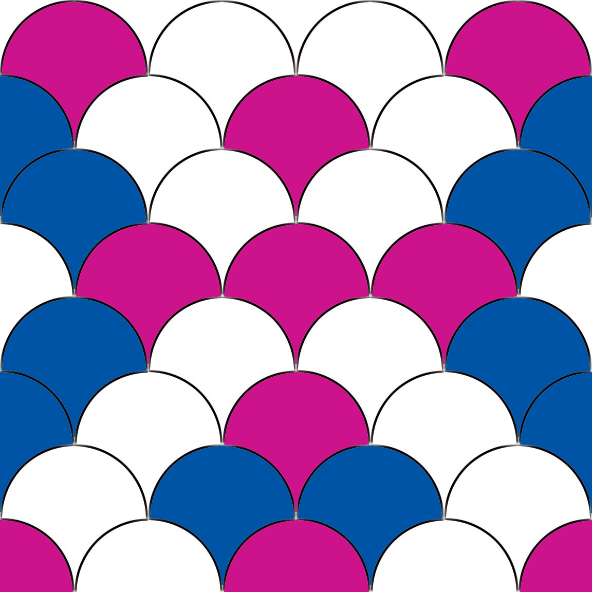 Mod 2 Two Dimensional Design: Project 8 Half Circles