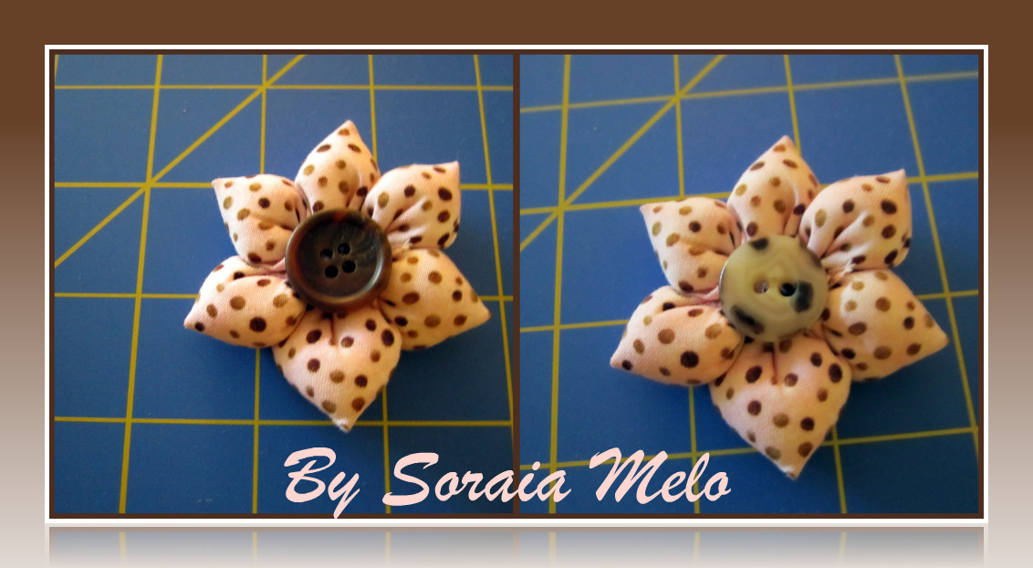 Blog do passo a passo: flores de fuxico