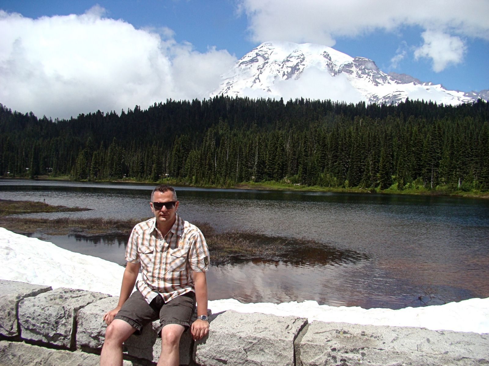 Reisverslag Amerika 2010: Dag 11: Mount Rainier NP - Reflection Lake